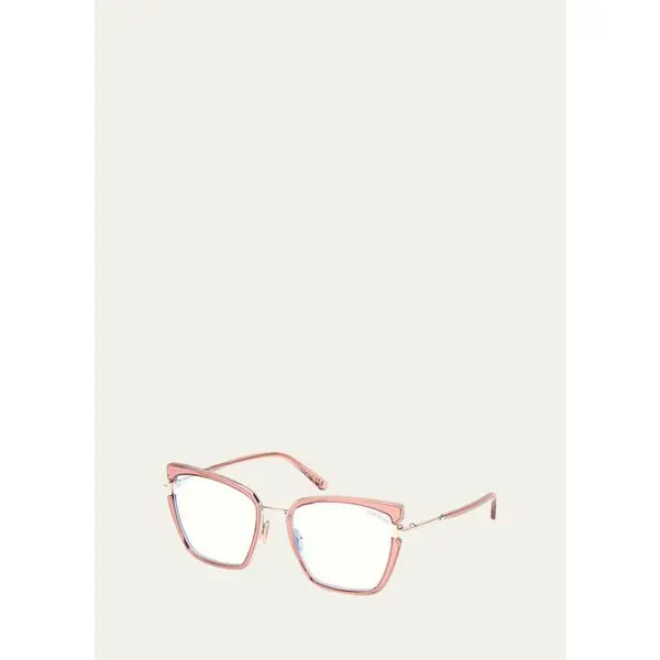 TOM FORD Acetate Butterfly Optical Eyeglasses