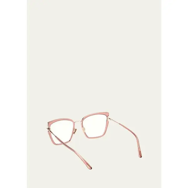 TOM FORD Acetate Butterfly Optical Eyeglasses
