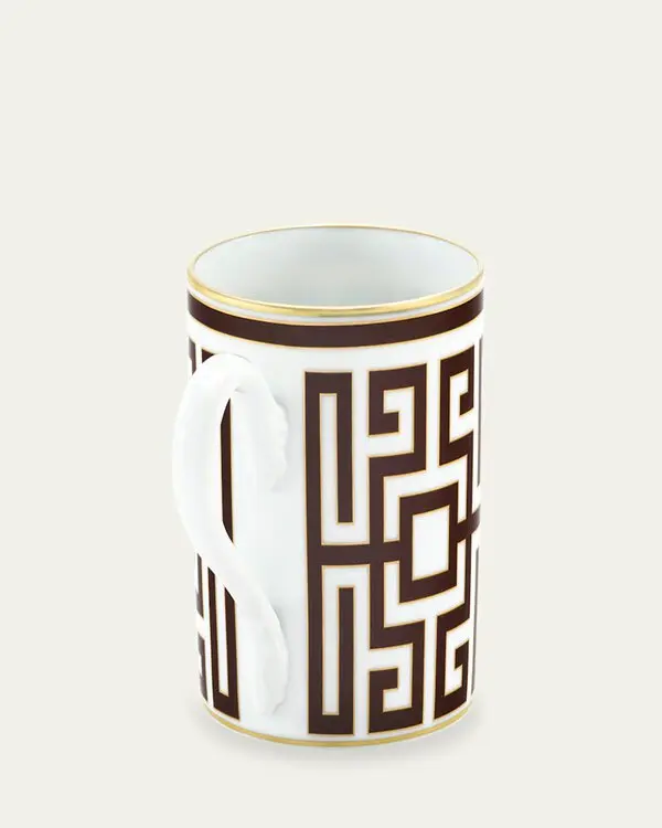 GINORI 1735 Mug, 12.8 Oz - Labirinto Ebano