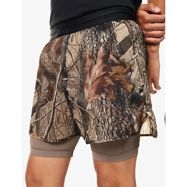 REPRESENT Contour 2-in-1 Nylon Run Shorts