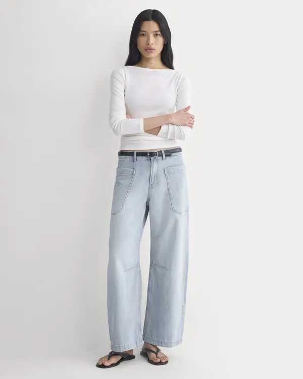 Everlane Gardener Pull-on Jean - Light Vintage Indigo
