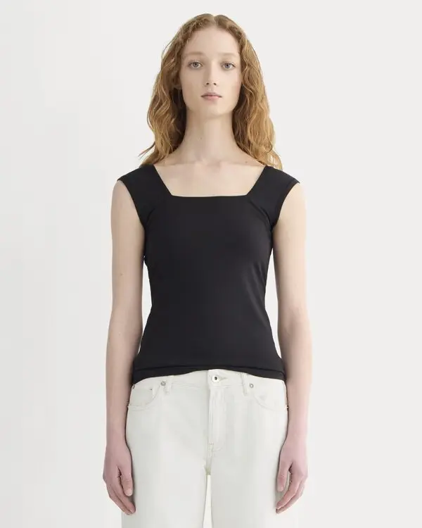 Everlane Form Square-neck Tank Top