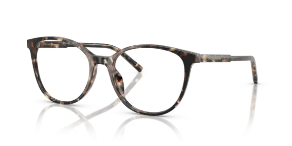 Dolce & Gabbana Dg3425 Eyeglasses - Havana Brun Perle