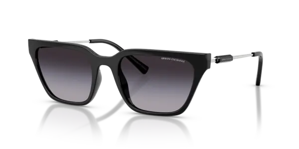 Armani Exchange Sunglasses - Shiny Black
