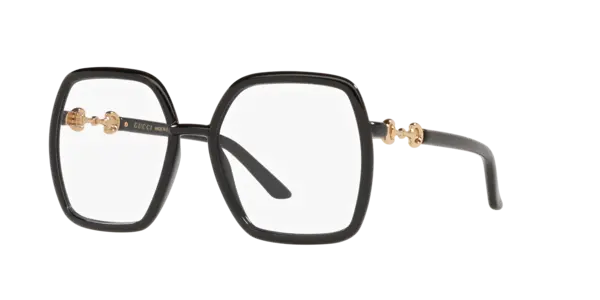Gucci Square Frame Eyeglasses - Noir