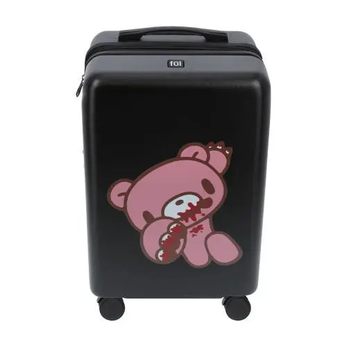FUL Gloomy Bear 22.5" Carry-on Luggage - Black