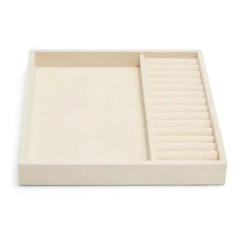 Wolf Vault Tray Ring Insert - Beige