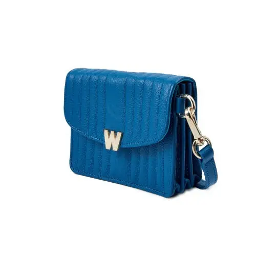 Wolf Mimi Mini Bag With Wristlet And Lanyard - Marine