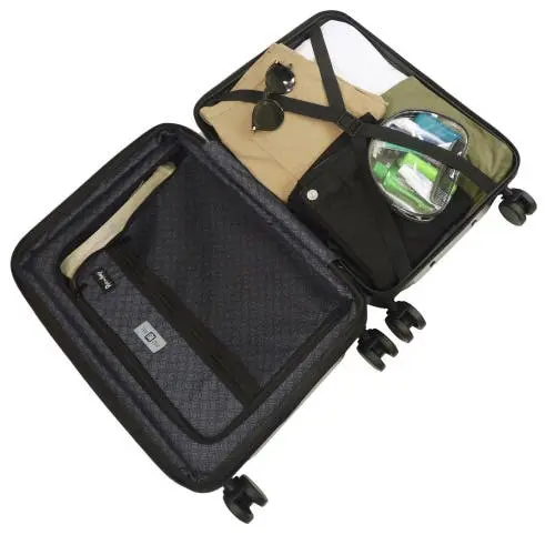 FUL Rick And Morty 22.5-in. Carry-on Luggage - Black