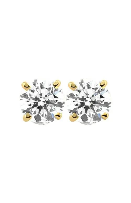 BLISS DIAMOND 1 Carat T.d.w. Lab Grown Diamond Earrings - Yellow Gold - 1ct