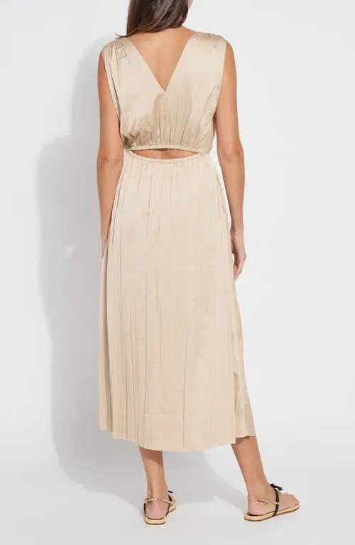 Lyssé The Packable Pleated Satin Dress