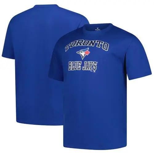 Profile Toronto Blue Jays Big & Tall Heart & Soul T-shirt - Royal