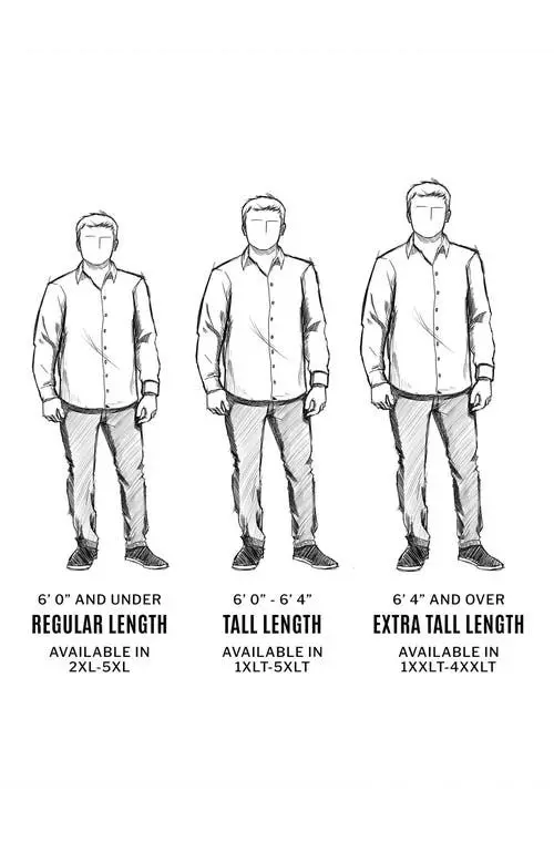 UNTUCKIT FIT BY DXL Big & Tall Las Cases Special Sport Shirt - White