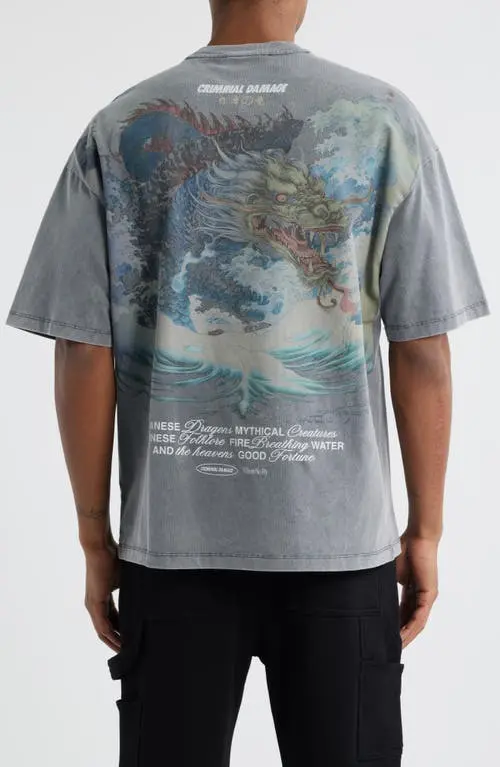 CRIMINAL DAMAGE Mythology Graphic T-shirt