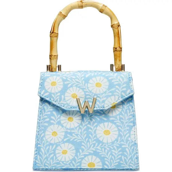 Wolf Evie Small Bag - Sky Daisy Blue
