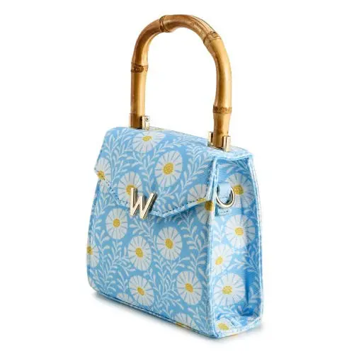 Wolf Evie Small Bag - Sky Daisy Blue