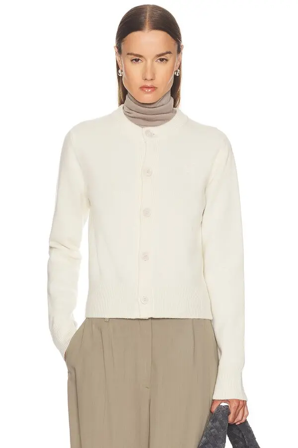 AMI Paris Crewneck Cardigan