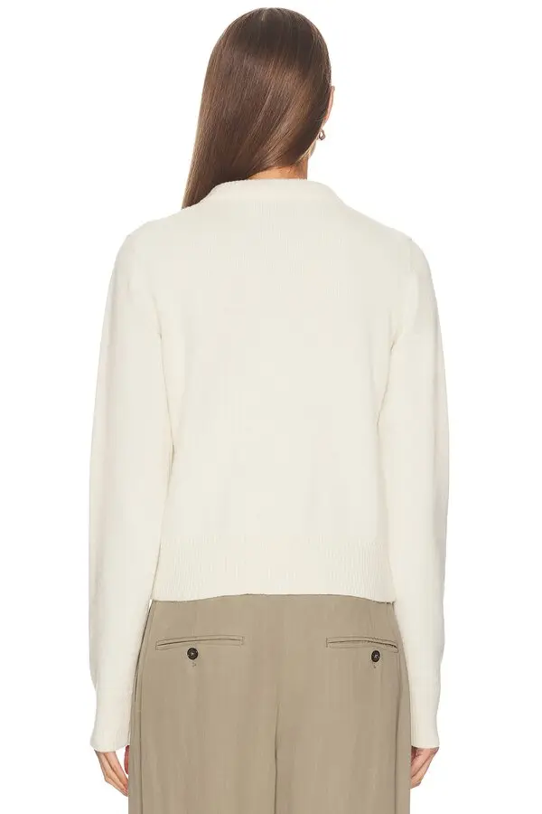 AMI Paris Crewneck Cardigan