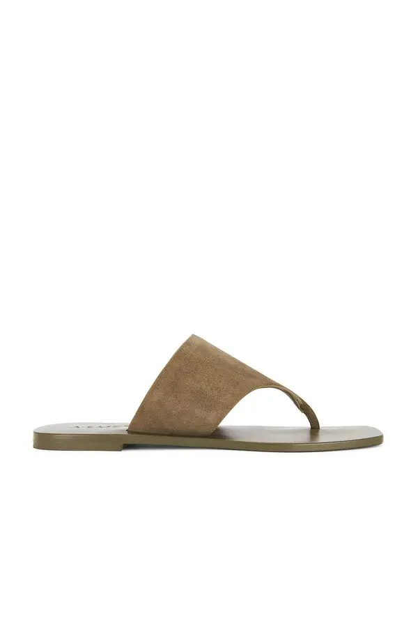 A.emery Paton Sandal - Olive Suede
