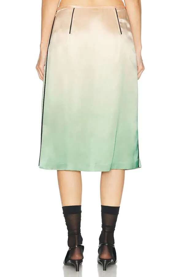 JIL SANDER Satin Skirt