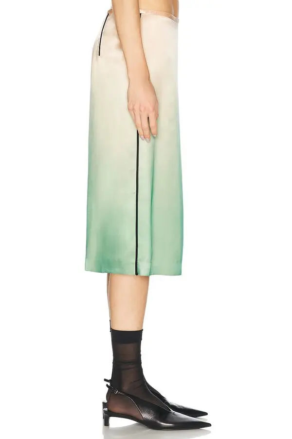 JIL SANDER Satin Skirt - Peony