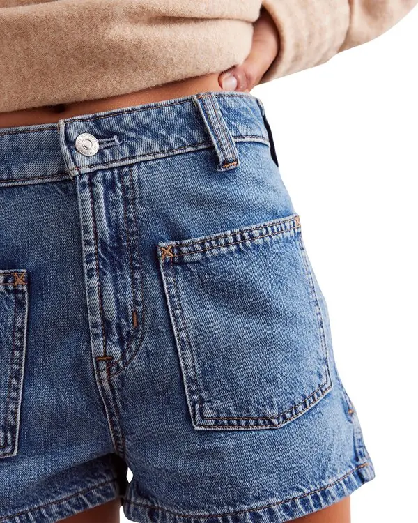 Free People Bettie Sailor Shorts - Vixen