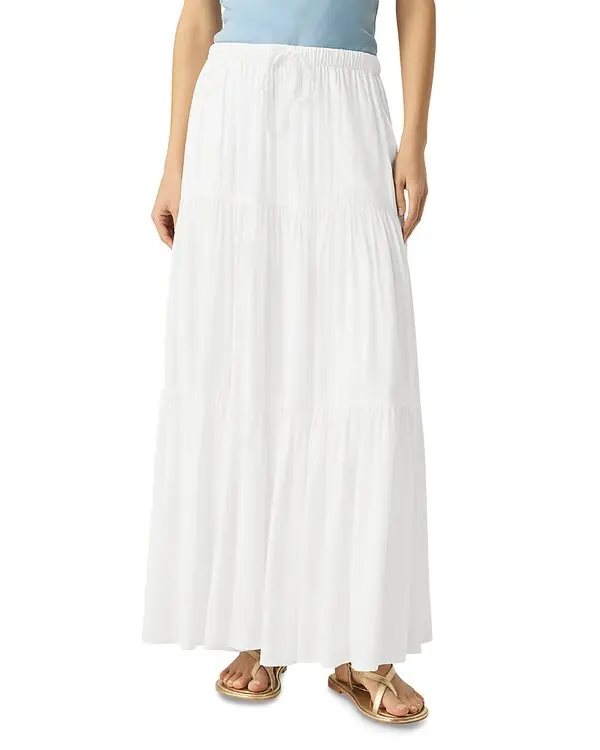 Splendid Melanie Tiered Skirt - White
