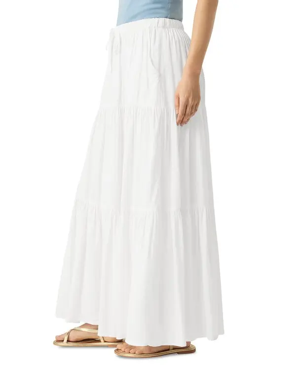 Splendid Melanie Tiered Skirt - White