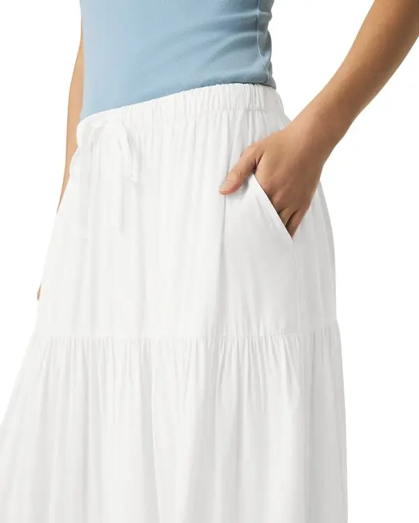 Splendid Melanie Tiered Skirt - White