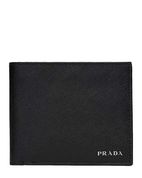 Prada Saffiano Leather Wallet - Black