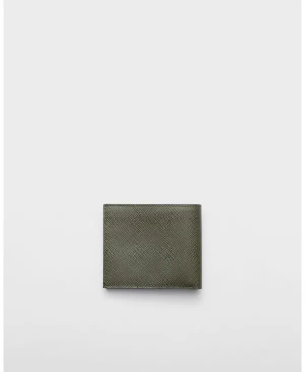 Prada Saffiano Leather Wallet - Green