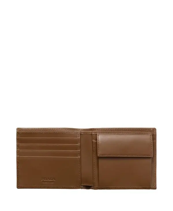 Prada Re-nylon And Leather Wallet