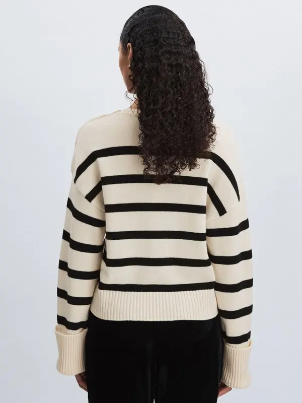 Paige Striped Wool-blend Jumper