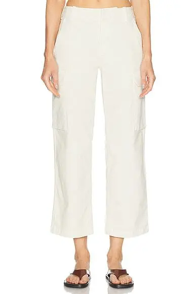 NILI LOTAN Leofred Cargo Pant - Stone
