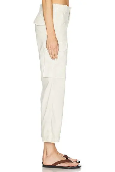 NILI LOTAN Leofred Cargo Pant - Stone