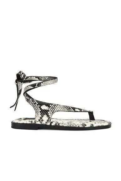 A.emery Heidi Sandal - Eggshell Snake