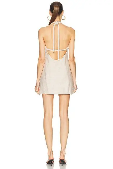 Cult Gaia Lenis Halterneck Dress