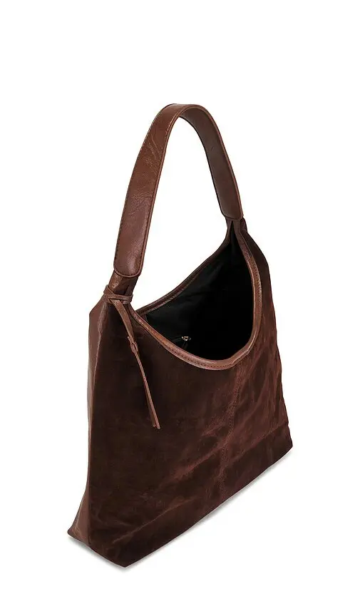 8 Other Reasons Slouch Suede Bag - Rust