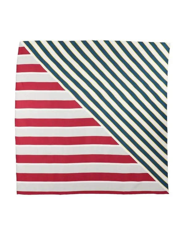 Thom Browne Scarf Silk - Red