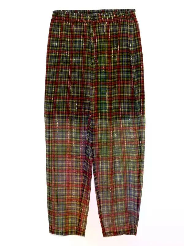 UNDERCOVERISM Plaid-check Trousers