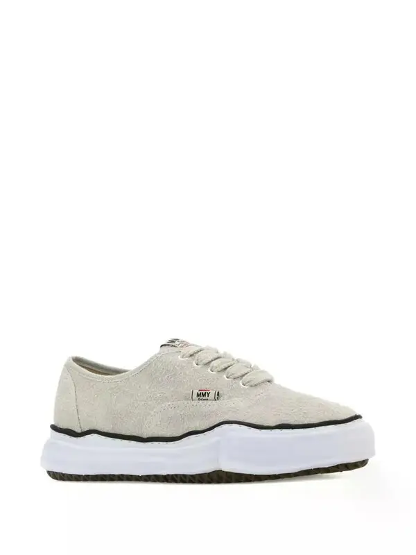 Mihara Yasuhiro Cotton Sneakers - White