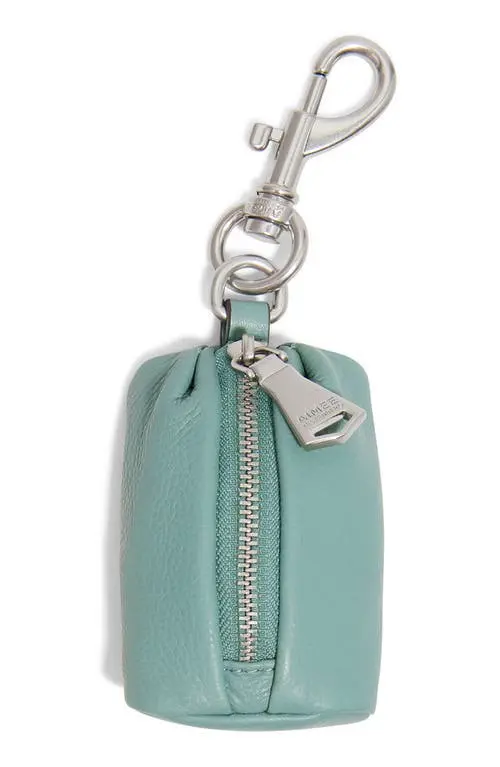 AIMEE Tamitha Leather Key Fob - Moss Green