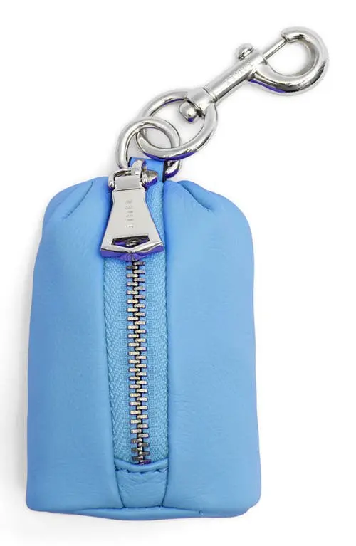 AIMEE Tamitha Leather Key Fob - Pure Blue