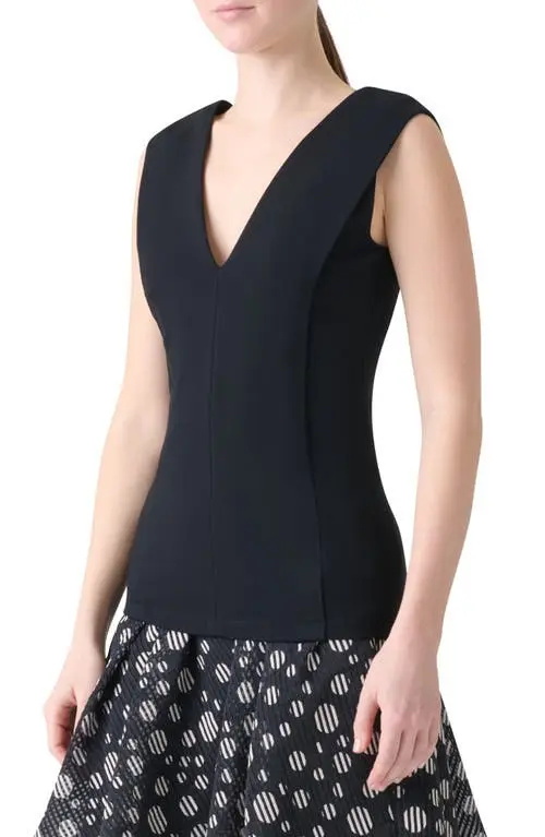 Akris Sleeveless Fitted Top