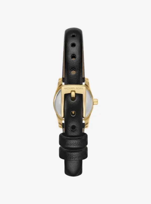 Michael Kors Micro Lexington Leather Watch