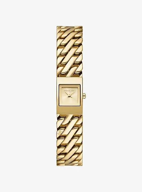 Michael Kors Darrington Chain-link Watch - Gold