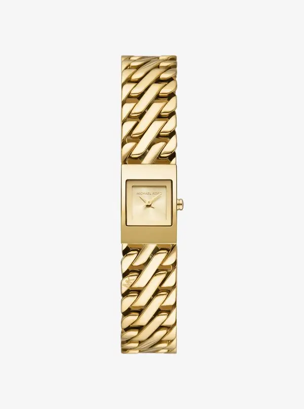Michael Kors Darrington Chain-link Watch - Gold