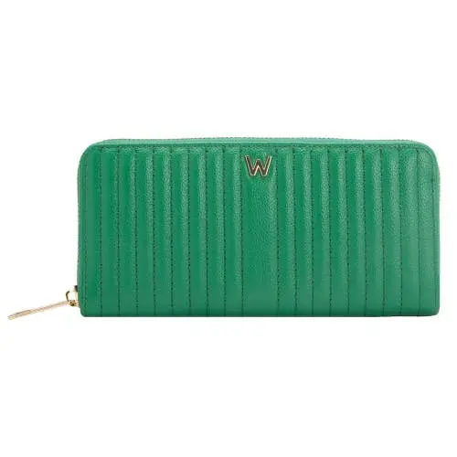 Wolf Mimi Continental Wallet - Forest Green