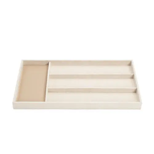 Wolf Vault Three-piece Watch Strap Tray Insert - Beige
