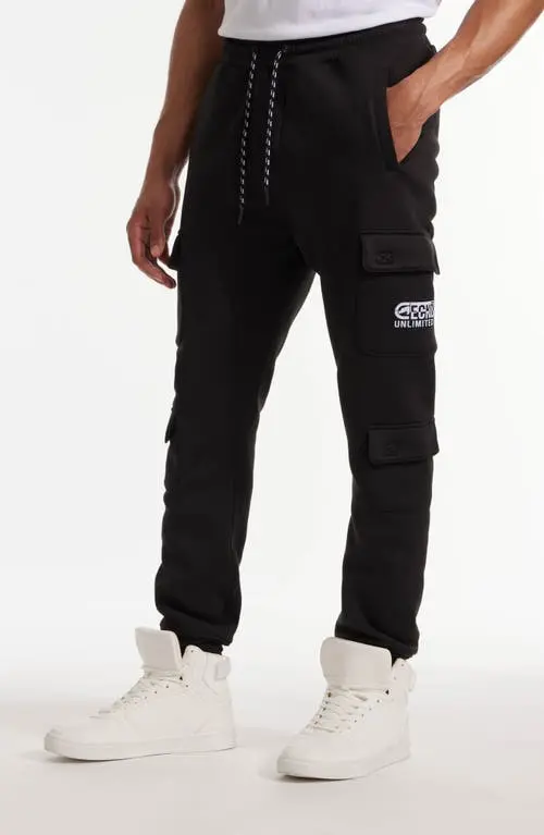 ECKO UNLTD. Way Out Fleece Jogger - Black
